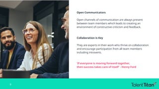 Building the High Performance Teams.pptx | Business Administration ...