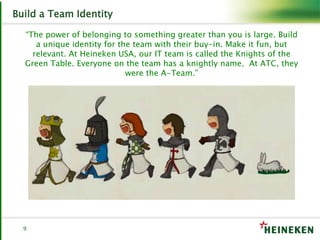 Building and Maintaining a High Performing IT Organization | PPT