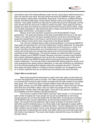 Building High Performing Teams, Leadership, Gordon Curphy, PhD | PDF