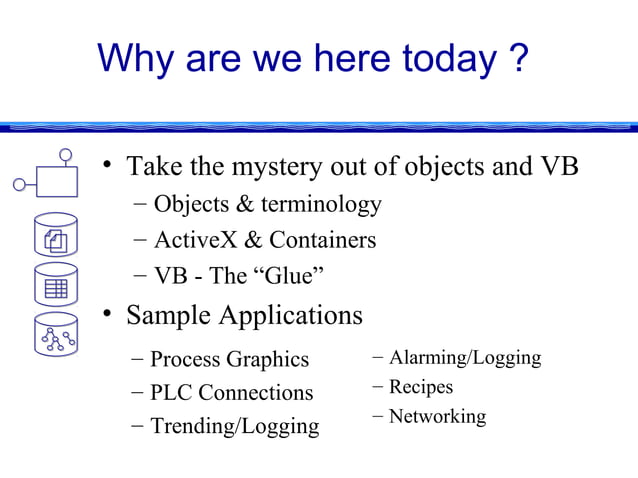 Building HMI with VB Tutorial [1998] | PPT