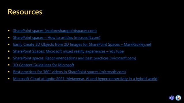 Building immersive and mixed reality experiences in SharePoint ...