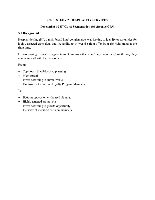 Objective Driven Segmentation | PDF | Business Accounting & Finance | Business