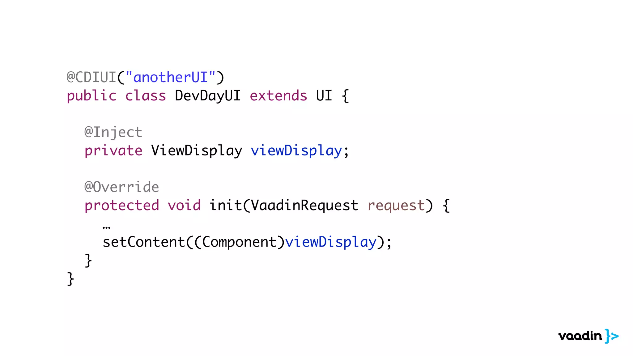 Building impressive layout systems with vaadin | PPT