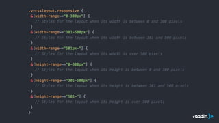 Building impressive layout systems with vaadin | PPT