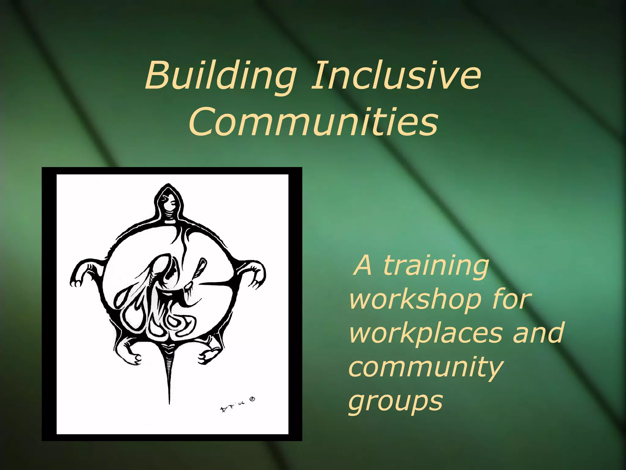 Building Inclusive Communities 6 | PPT