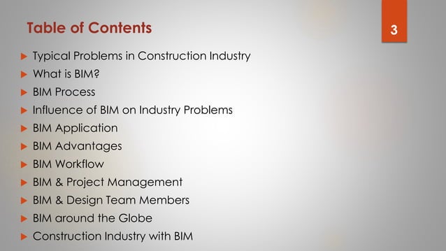 Building Information Modeling (BIM) | PPTX