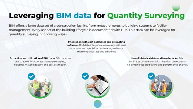 Building Information Modeling in Quantity Surveying (1).pptx | Civil Engineering Industry ...