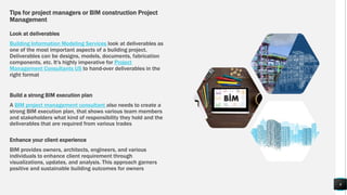 BIM Engineering US.,L.L.C. - BIM construction project management | PPTX ...