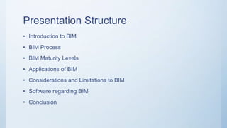Building information modelling | PPTX