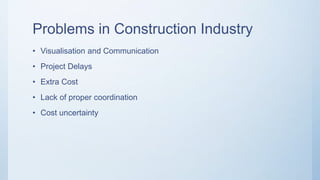 Building information modelling | PPTX