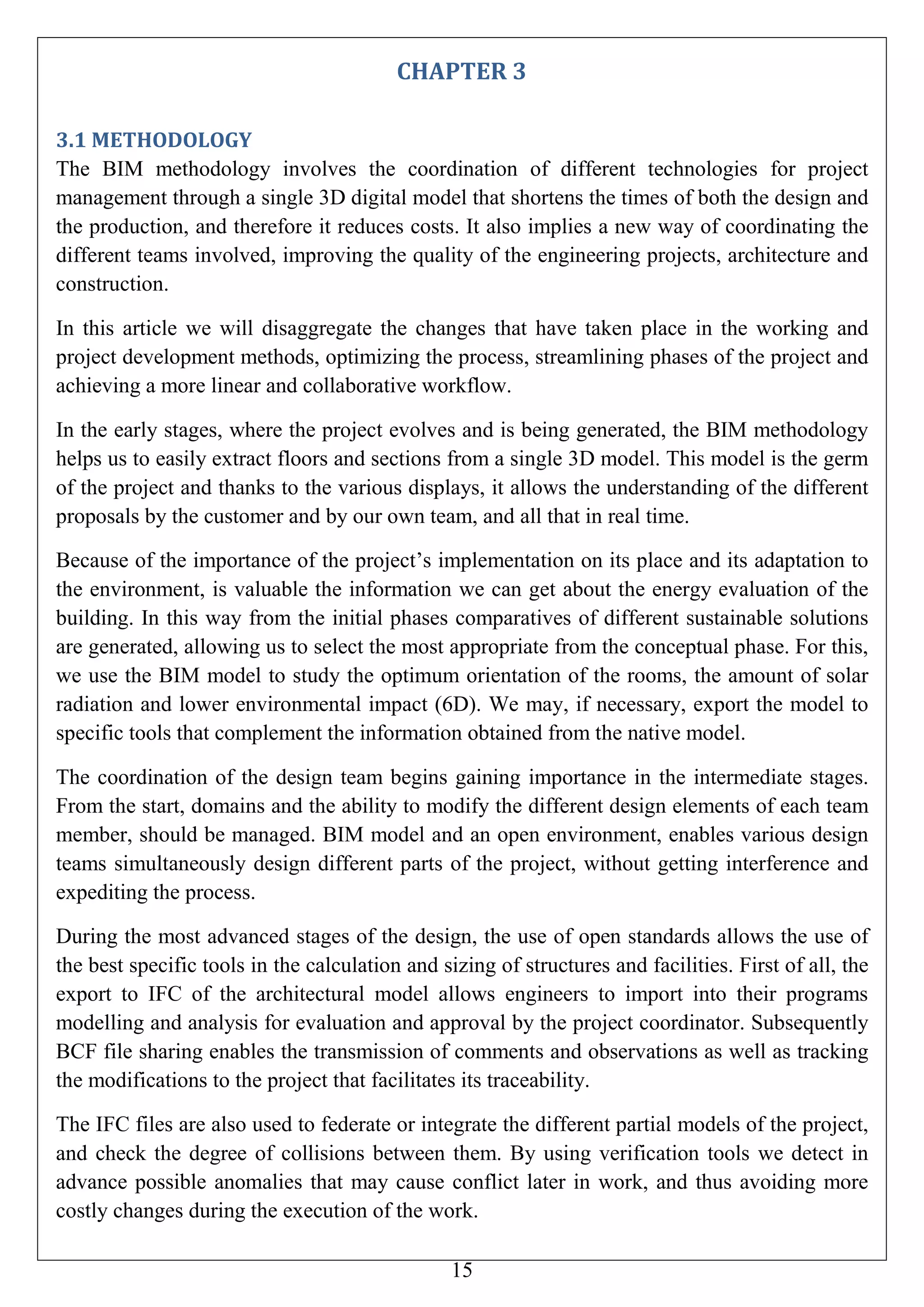 Building information modelling report | PDF