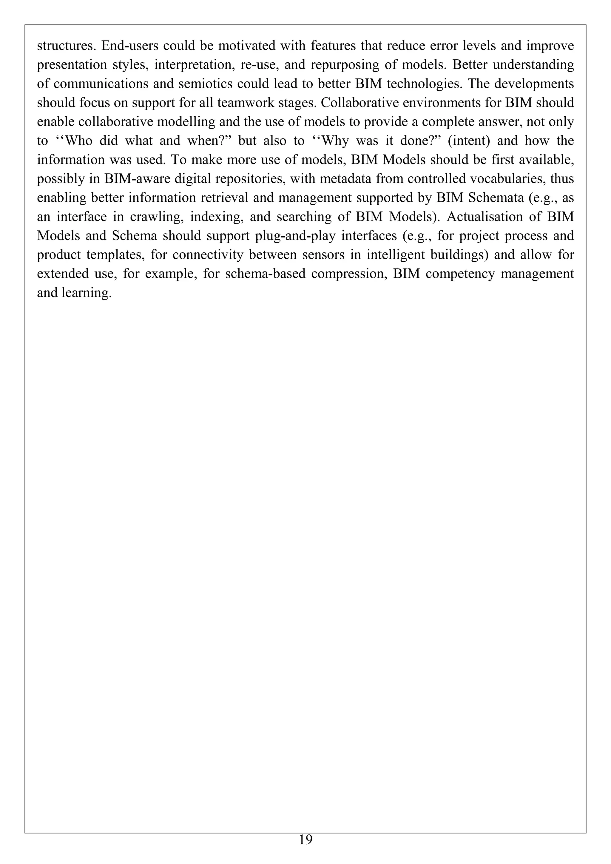 Building information modelling report | PDF