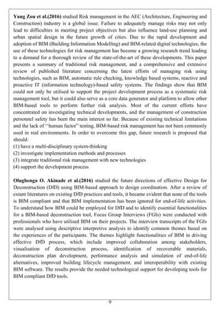 Building information modelling report | PDF