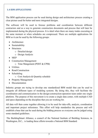 Building information modelling report | PDF