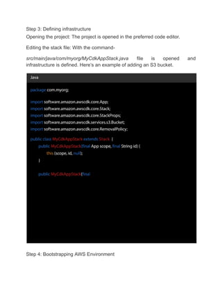 Building infrastructure with code_ A deep dive into CDK for IaC in Java.pdf