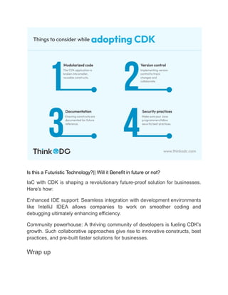 Building infrastructure with code_ A deep dive into CDK for IaC in Java.pdf