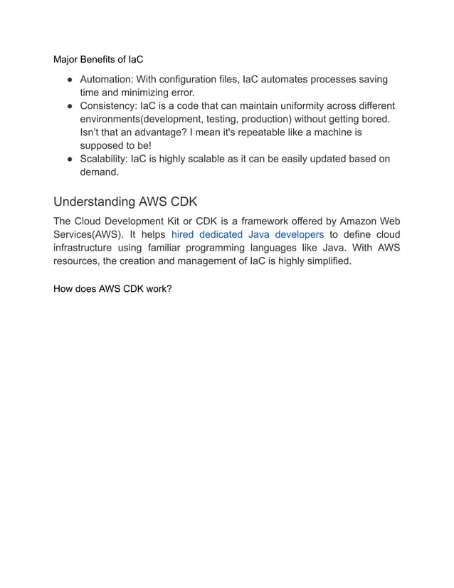 Building Infrastructure With Code A Deep Dive Into Cdk For Iac In Javapdf