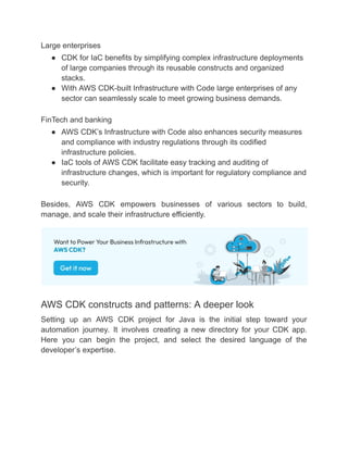 Building infrastructure with code_ A deep dive into CDK for IaC in Java.pdf