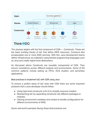 Building infrastructure with code_ A deep dive into CDK for IaC in Java.pdf