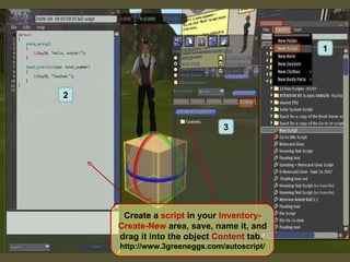 Second Life Advanced Skills | PPT