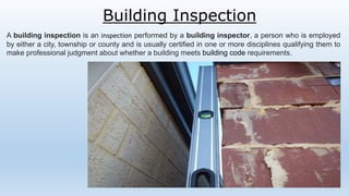 Building Inspection | PPTX