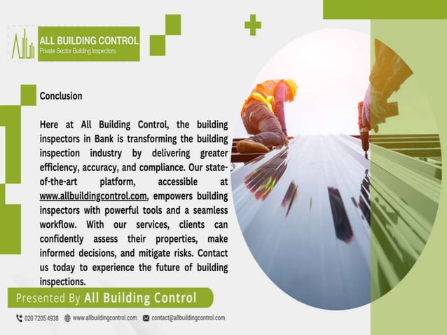 Building Inspectors Bank Revolutionizing Building Inspections for Greater Efficiency and ...