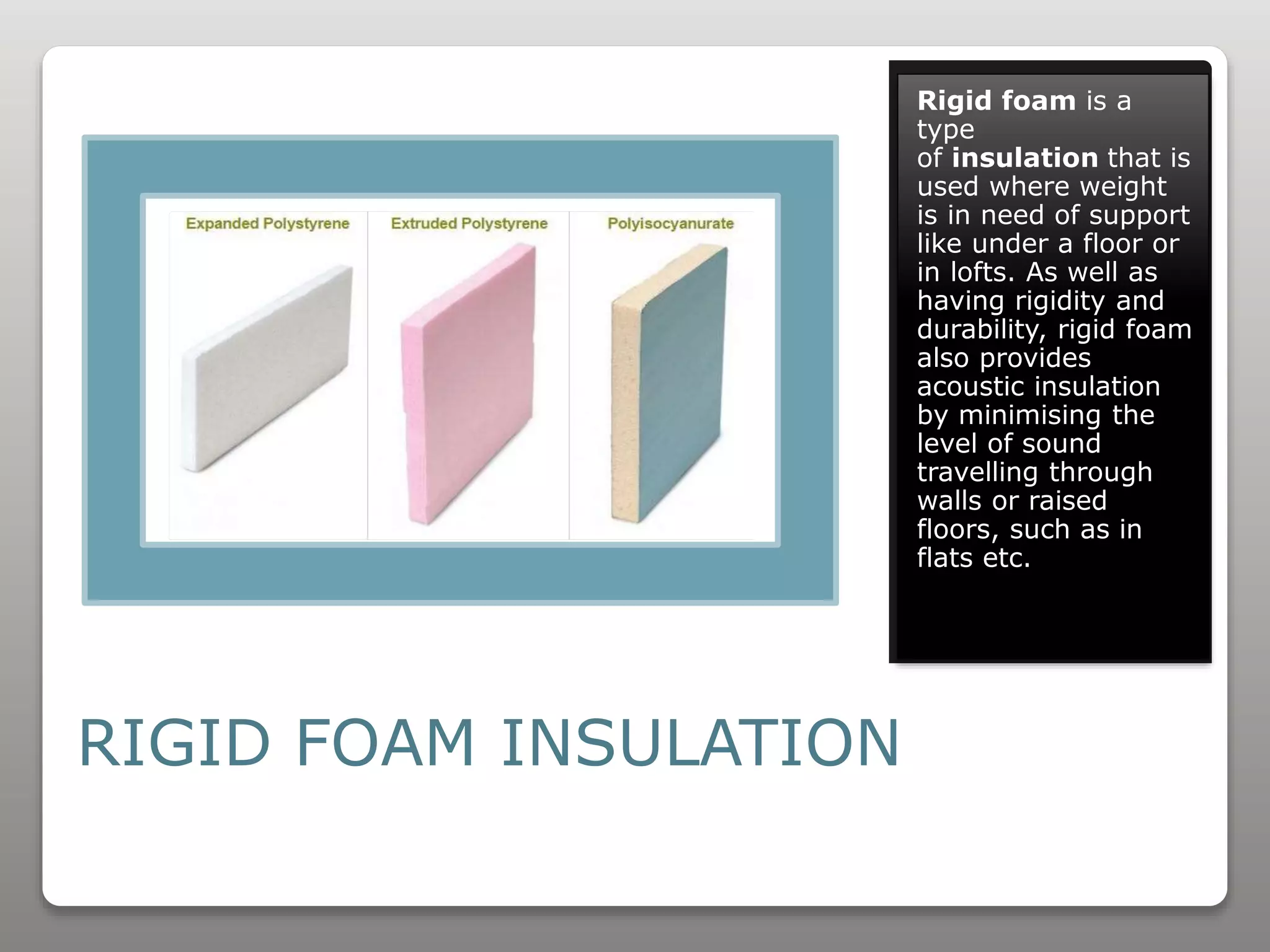 Building insulation material | PPTX