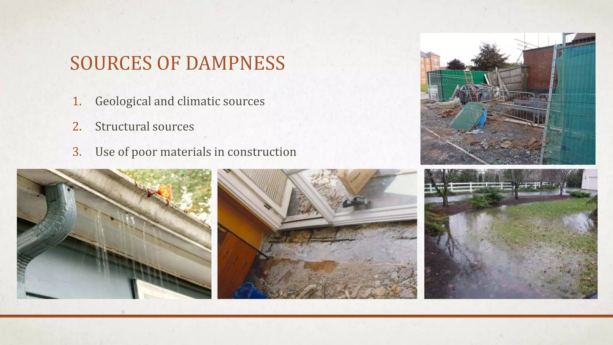 Building insulation and moisture protection | PPTX