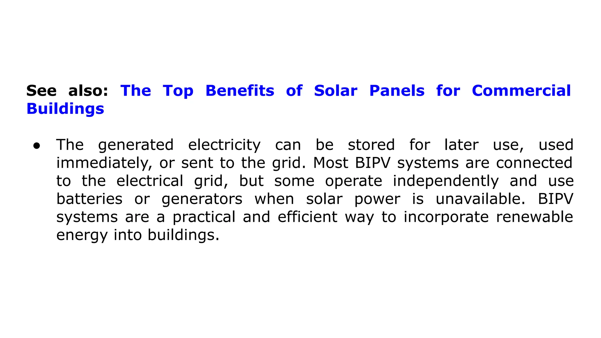 Building Integrated Photovoltaics (BIPV): Residential & Commercial ...