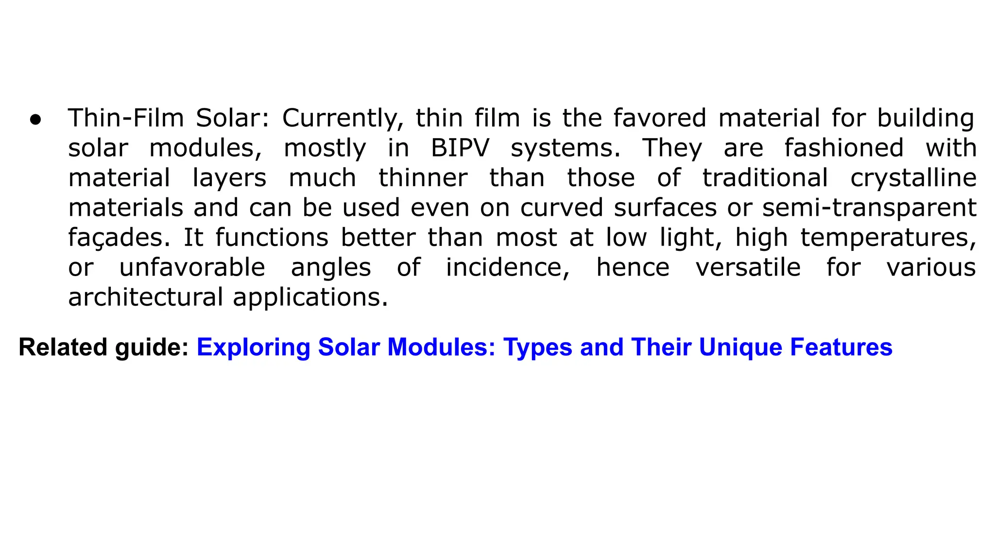 Building Integrated Photovoltaics (BIPV): Residential & Commercial ...
