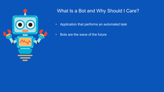 Building intelligent chat bot with microsoft bot framework | PPTX