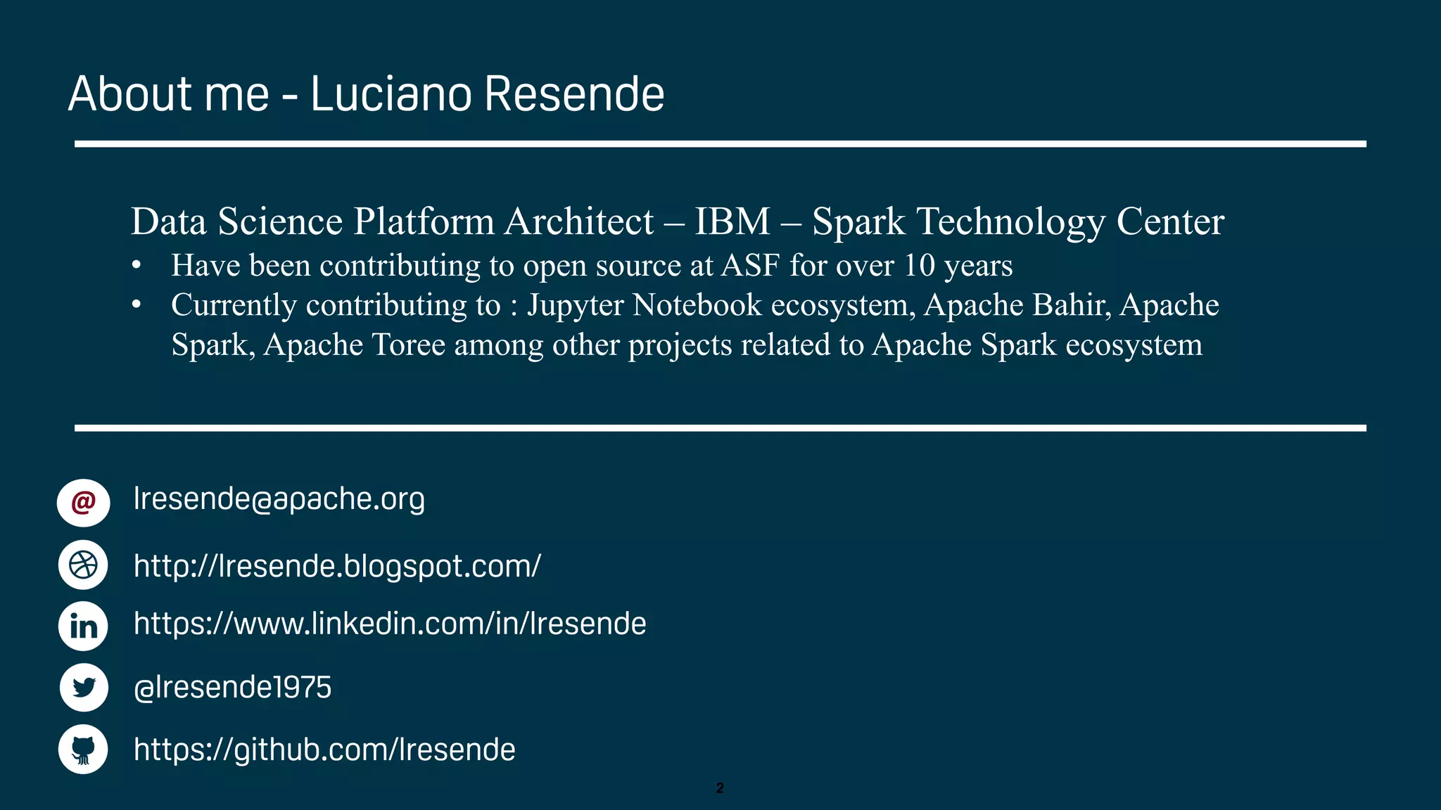 Building Iot Applications With Apache Spark And Apache Bahir Ppt
