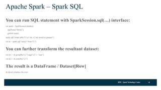 Building iot applications with Apache Spark and Apache Bahir | PPT