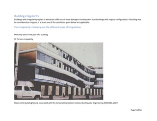 BUILDING IRREGULARITY.pptx