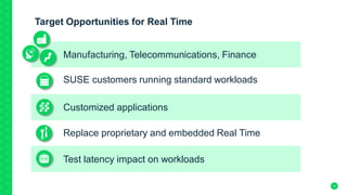 Building IT with Precision - SUSE Linux Enterprise Real Time | PPT