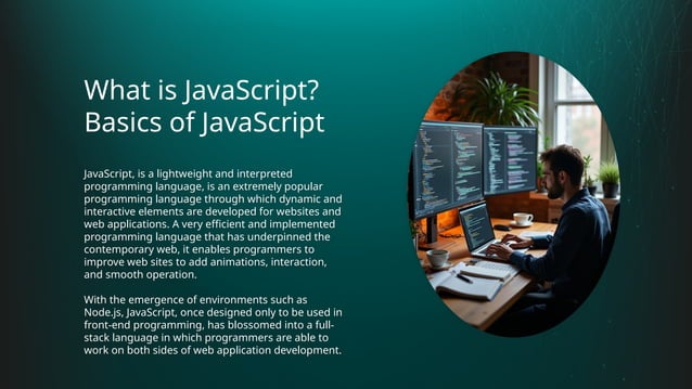 Guide To Building JavaScript Web Applications | PPTX