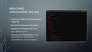 Building Kubernetes Services in Azure Cloud.pptx