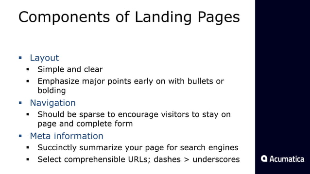 Building Landing Pages that Sell, by Chris Hawley | PPT
