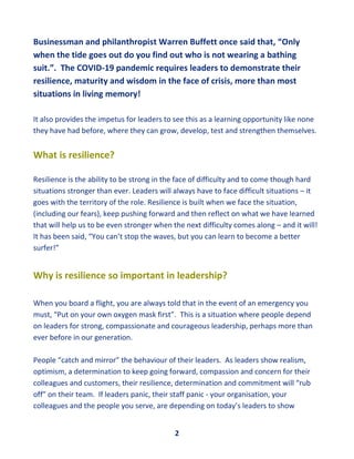 Resilience | PDF