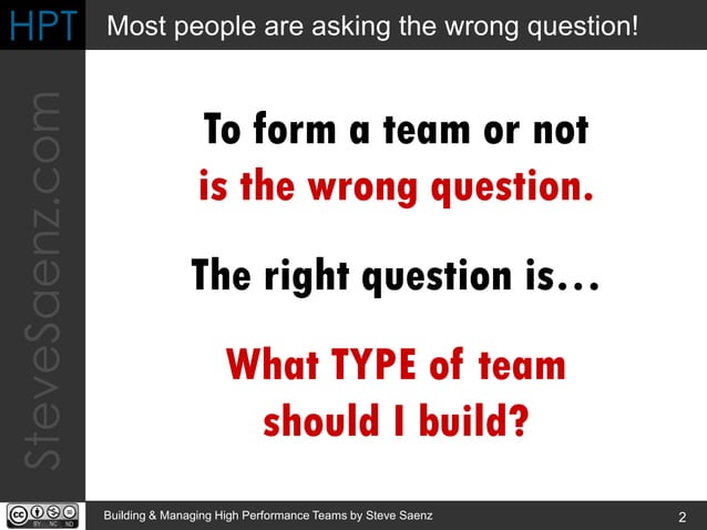 Building & Leading High Performance Teams | PPT Building & Leading High Performance Teams | PPT