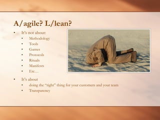 Building lean products with distributed agile teams | PPT