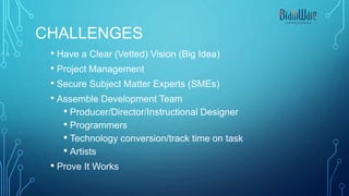 Building Learning Capacity with Serious Games - Roger Stark, CEO, BrainWare Learning Company | PPTX