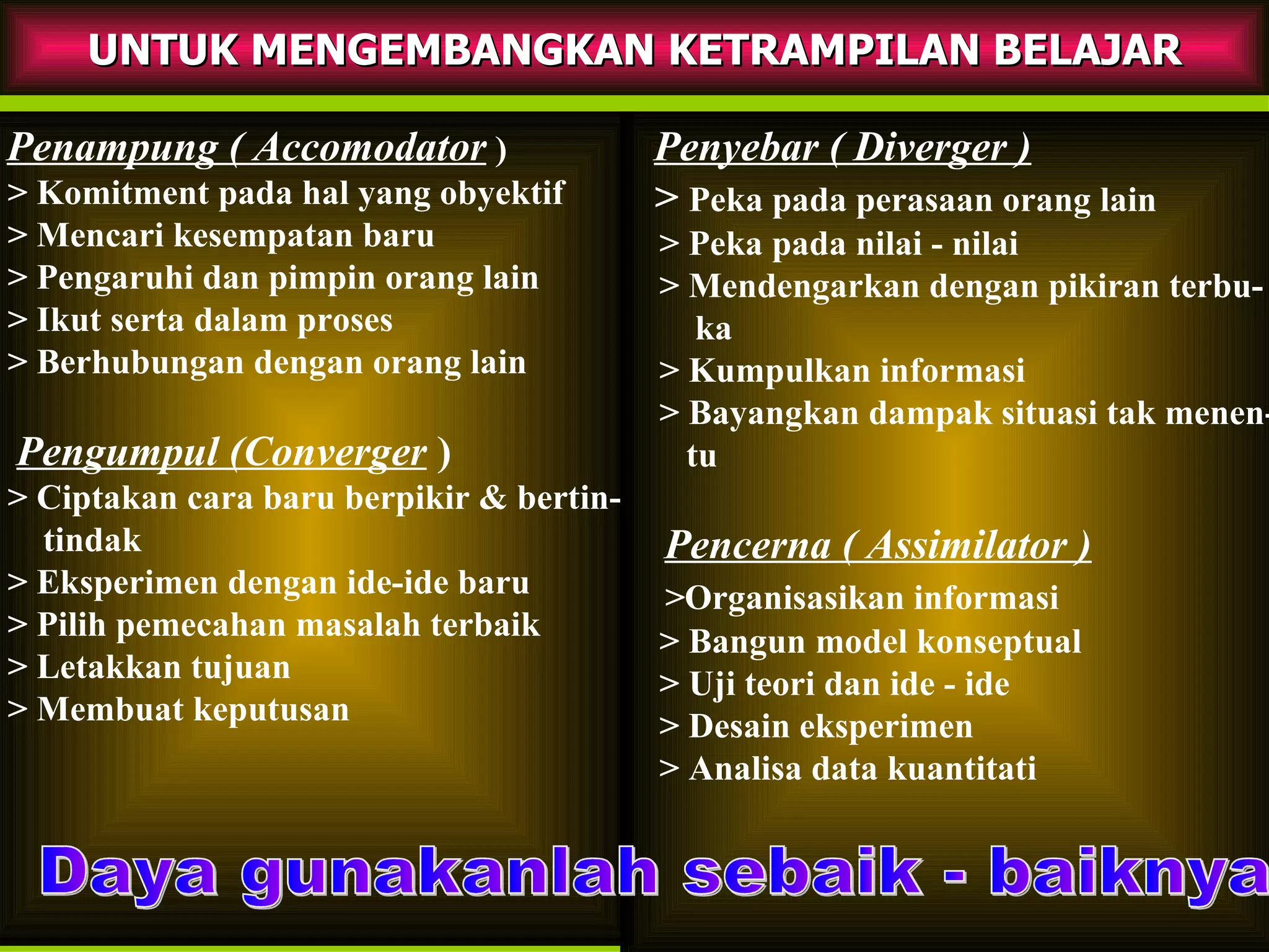 building learning commitment | PDF