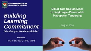 Building Learning Commitment membangun komitmen belajar | PDF