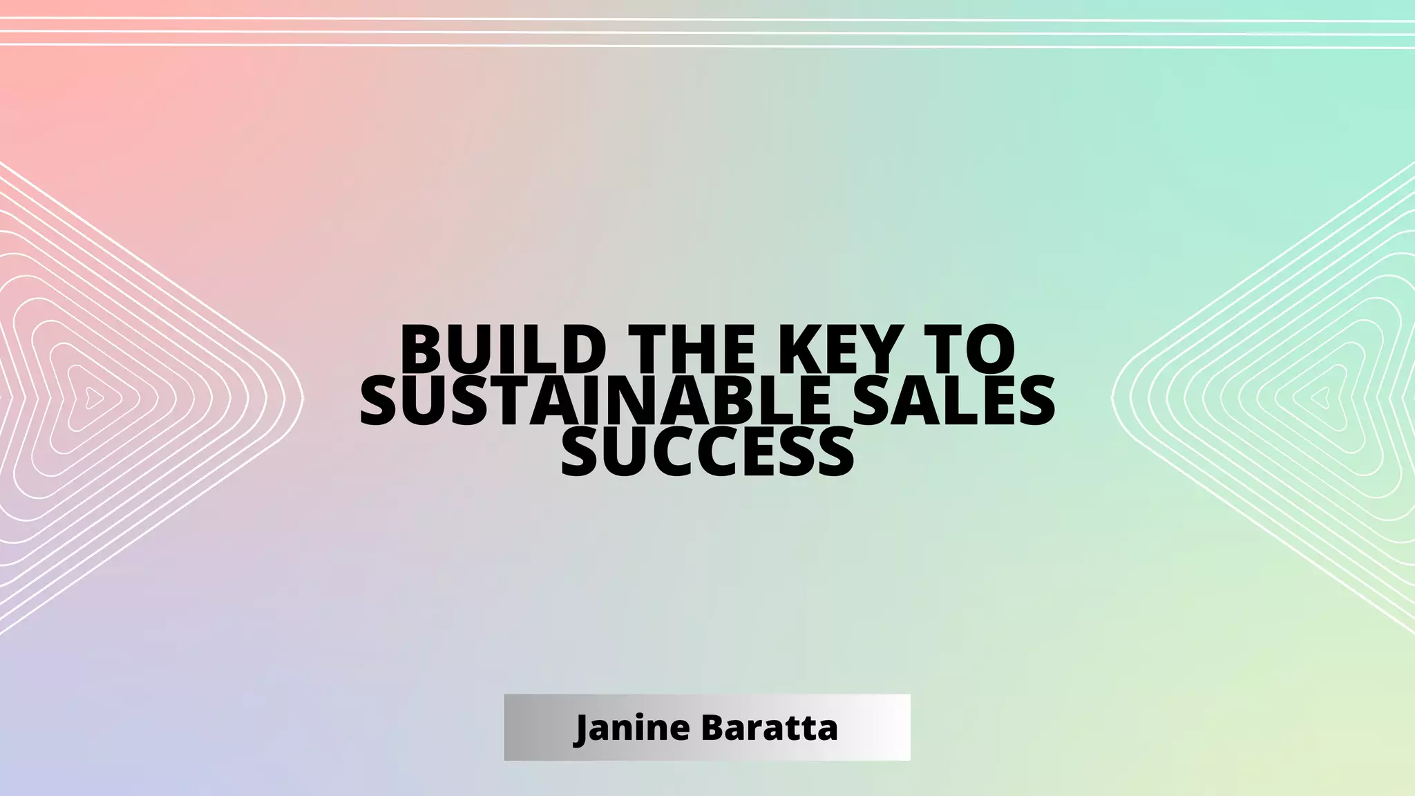 Building a Foundation for Sustainable Sales Success: Unveiling the Key ...