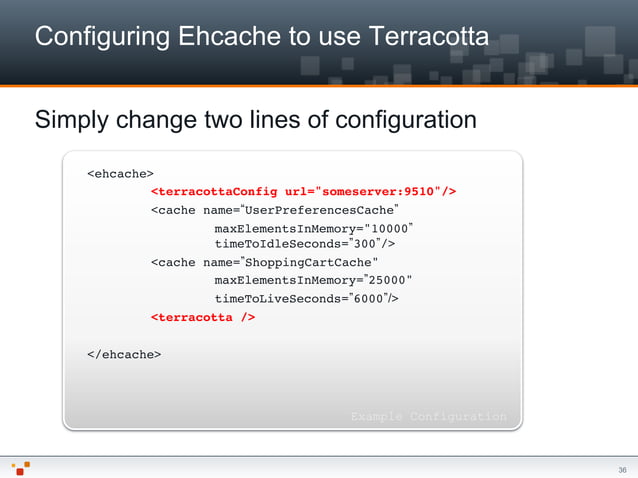 Building low latency java applications with ehcache | PPT