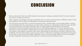 Building loyalty in business markets | PPT