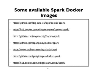 Building machine learning applications locally with spark | PPT