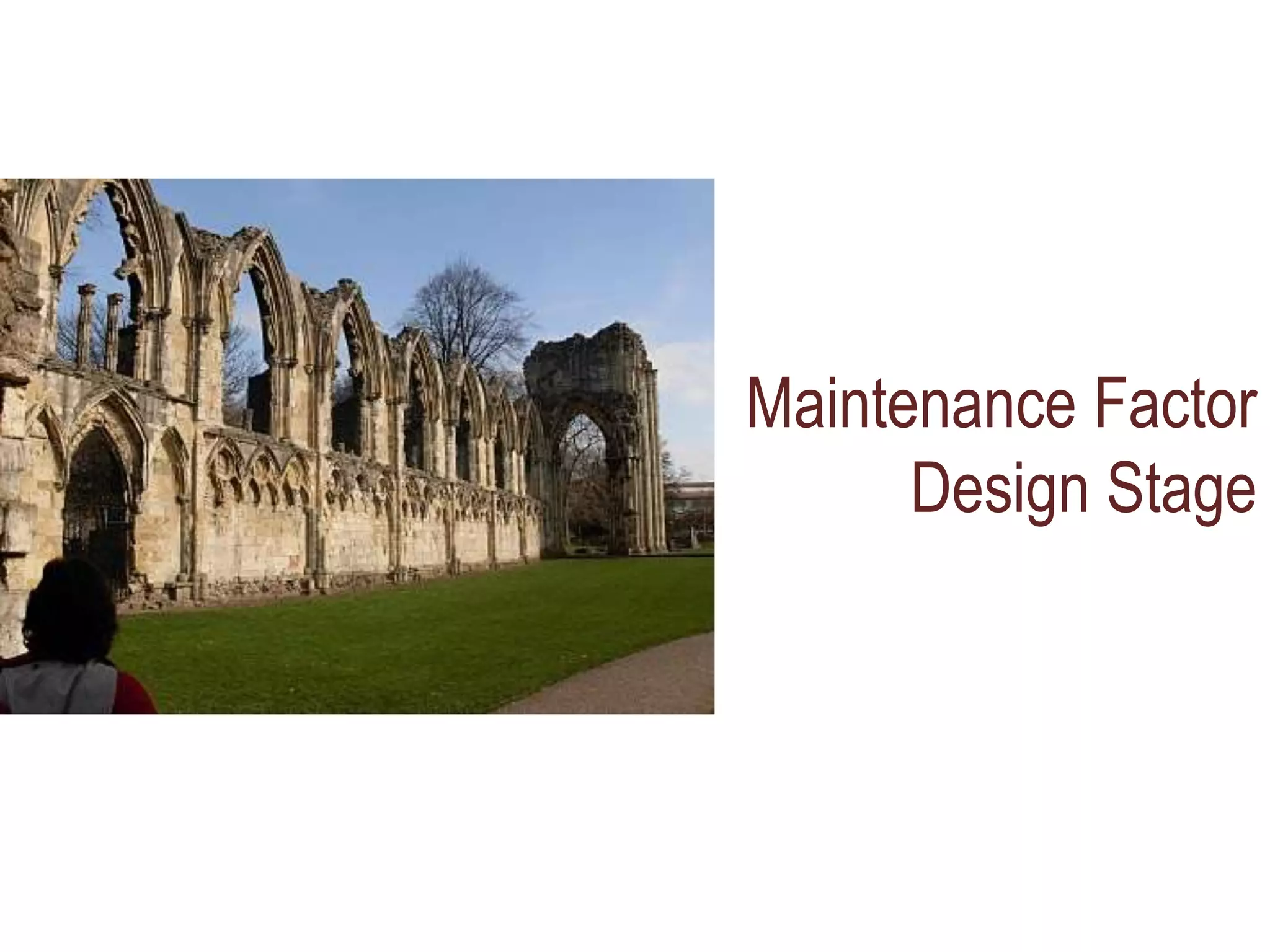 Building maintenance | PPTX