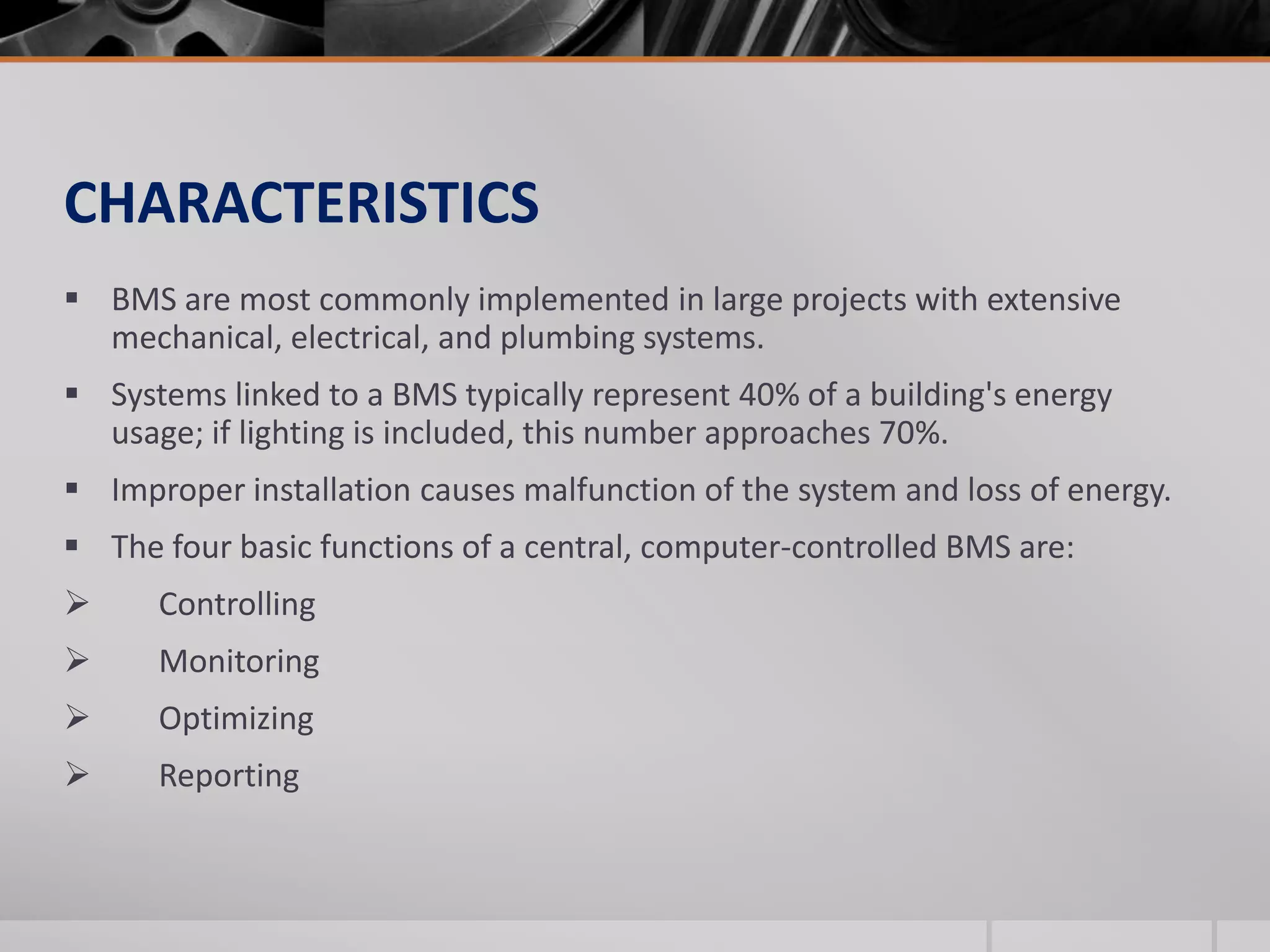 Building management system | PPTX